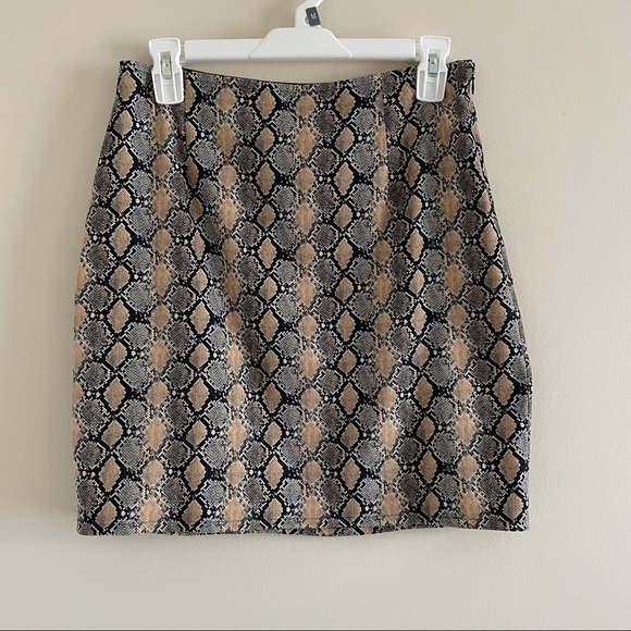 Vintage | Skirts | Vintage Snake Skin Skirt | Poshmark